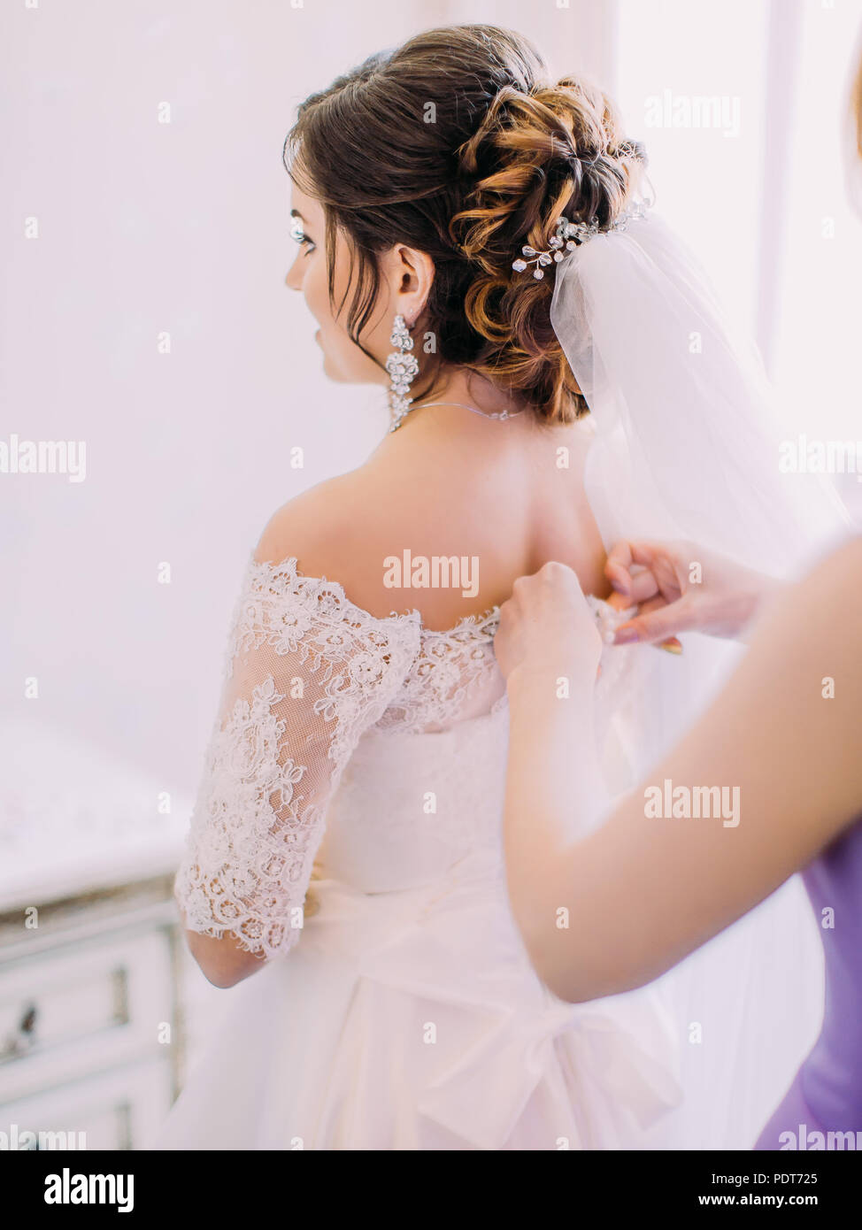 Corset back view closeup hi-res stock photography and images - Alamy