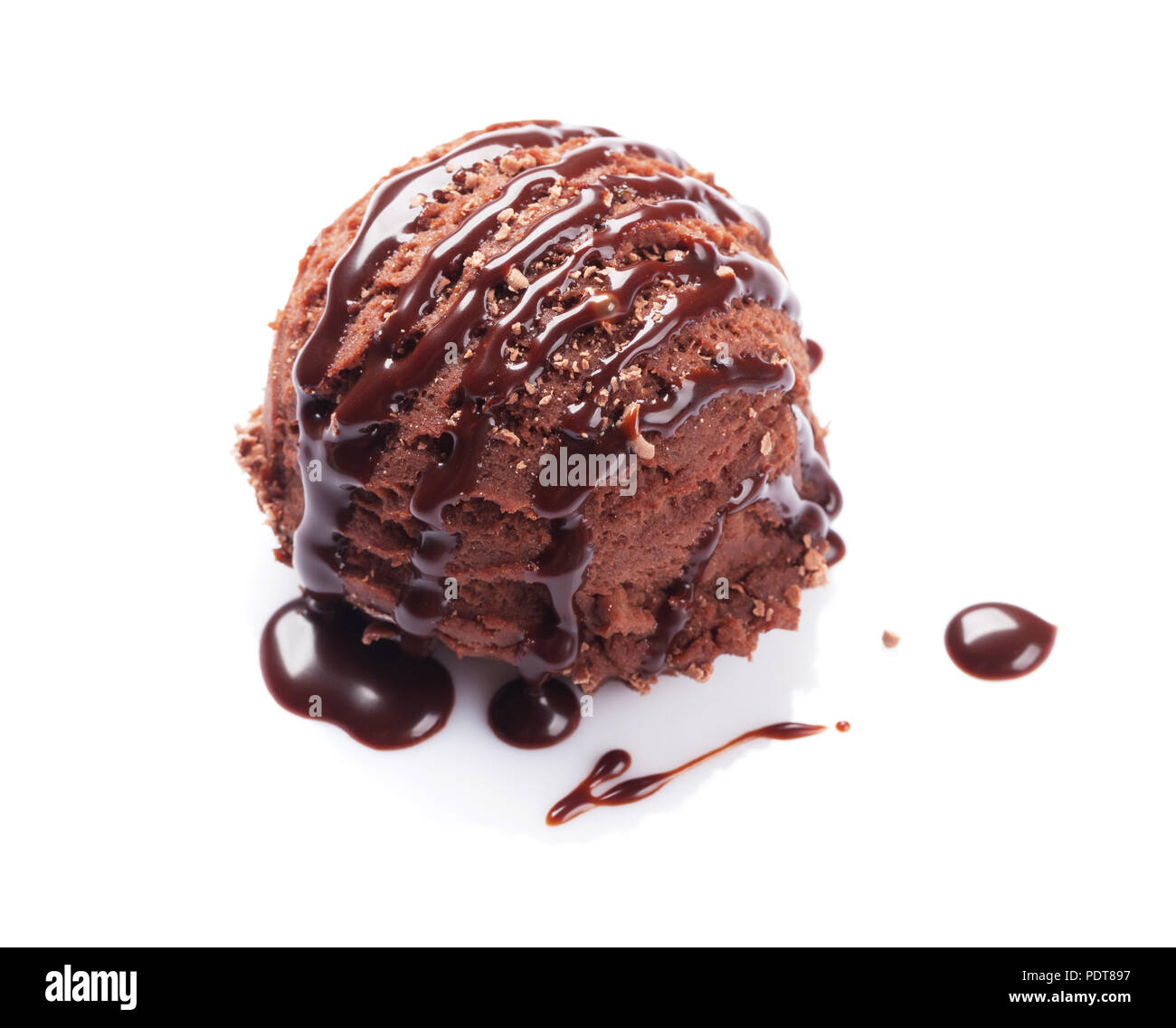 Chocolate ball mint on Cut Out Stock Images & Pictures - Alamy