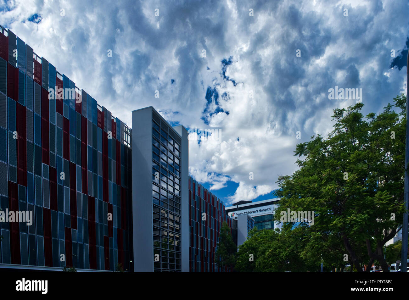 Sir Charles Gairdner Hospital Perth Western Australia parking building ...