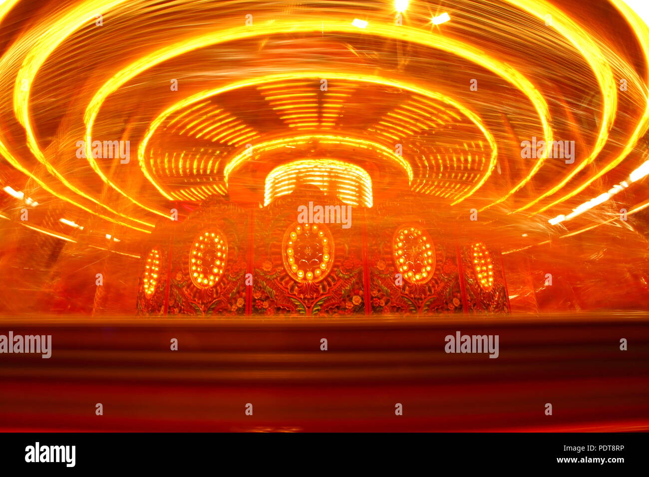 Abstract pattern of a Carousel at Leeds German Market Stock Photo - Alamy