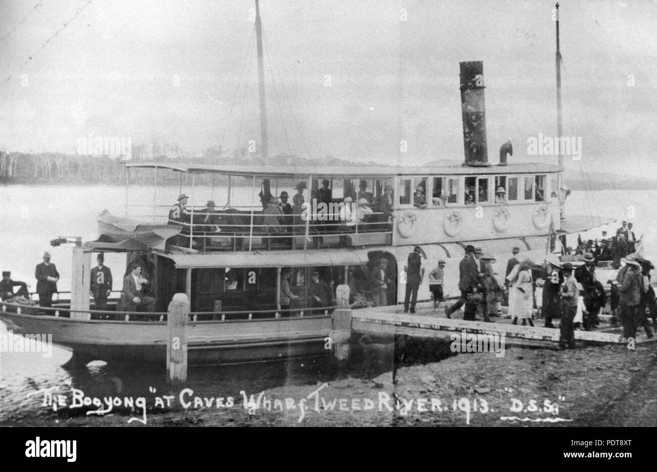 Unloading passengers Black and White Stock Photos & Images - Alamy