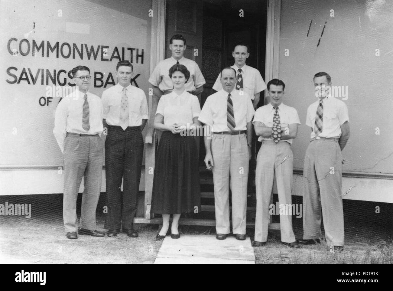 1950 bank hi-res stock photography and images - Alamy