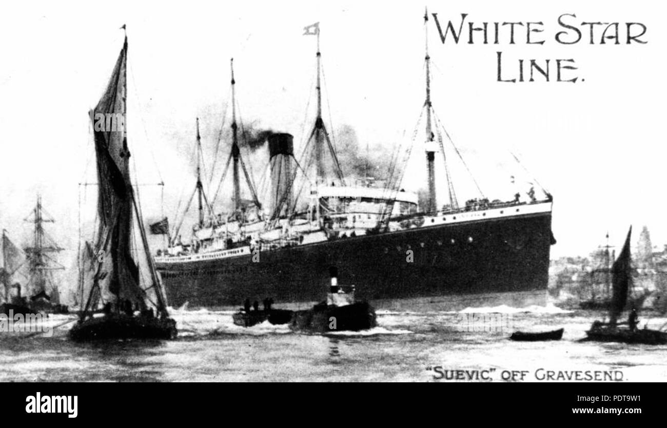 270 StateLibQld 1 65451 Suevic (ship Stock Photo - Alamy