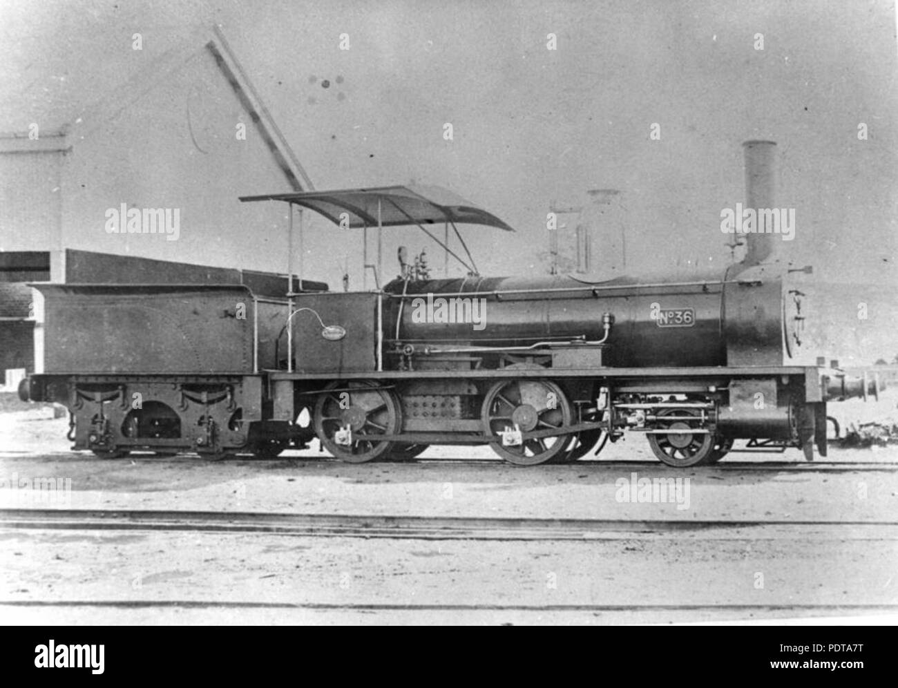 Steam locomotive no 36 hi-res stock photography and images - Alamy