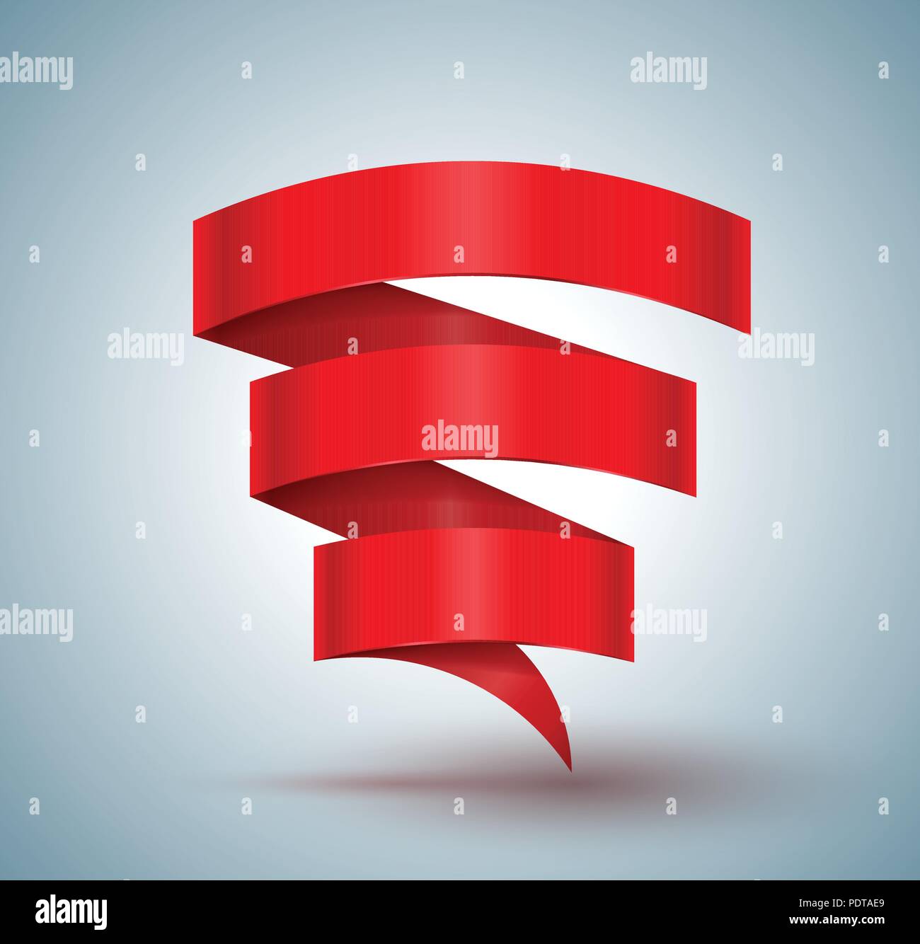 Red zigzag band Stock Vector Images - Alamy