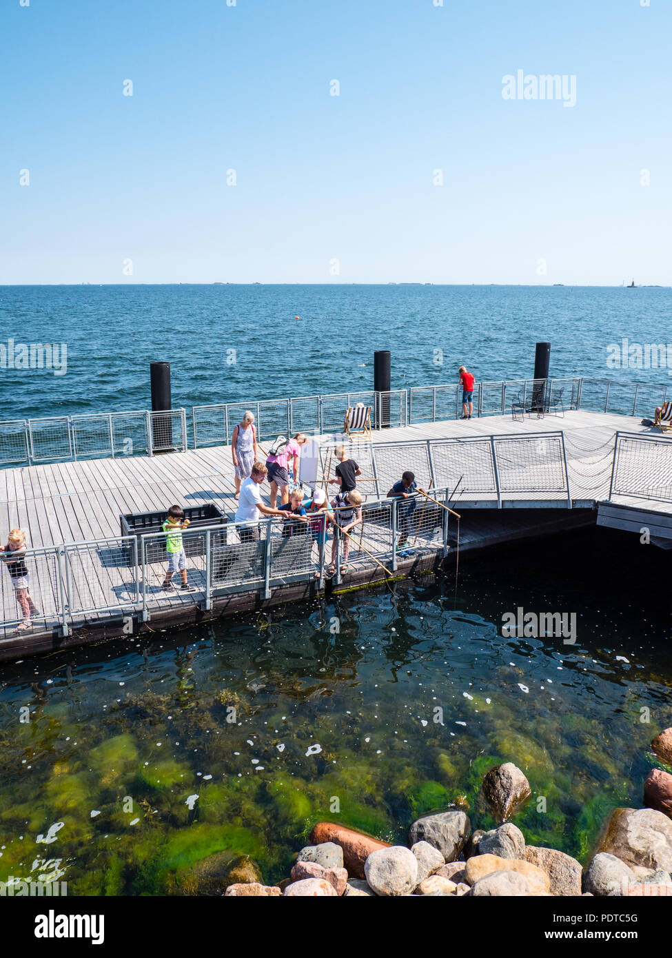 Children Fishing, National Aquarium Denmark, The Blue Planet ...