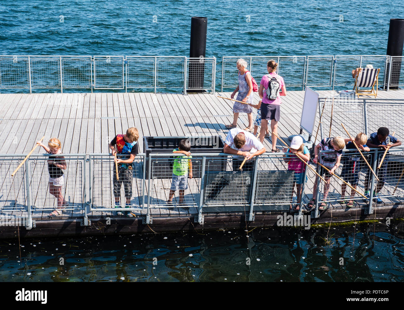 Children Fishing, National Aquarium Denmark, The Blue Planet ...