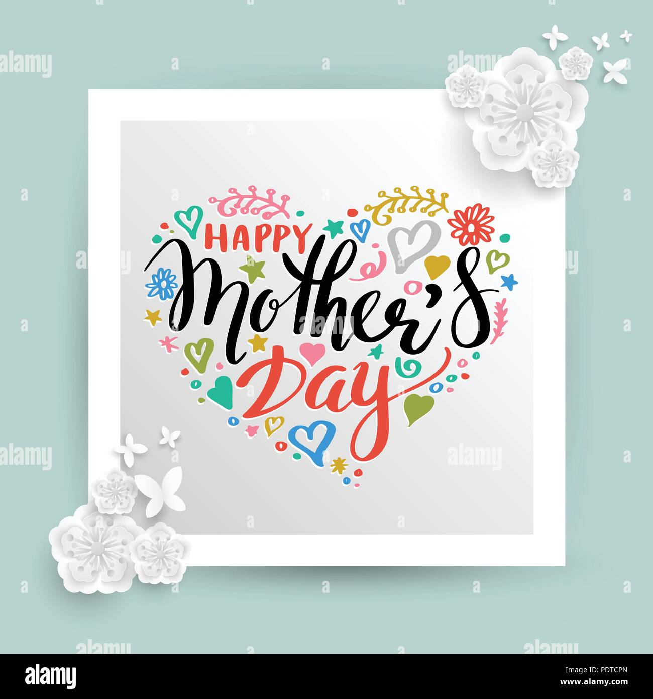 Happy Mother's Day banner. Vector illustration Stock Vector Image & Art ...