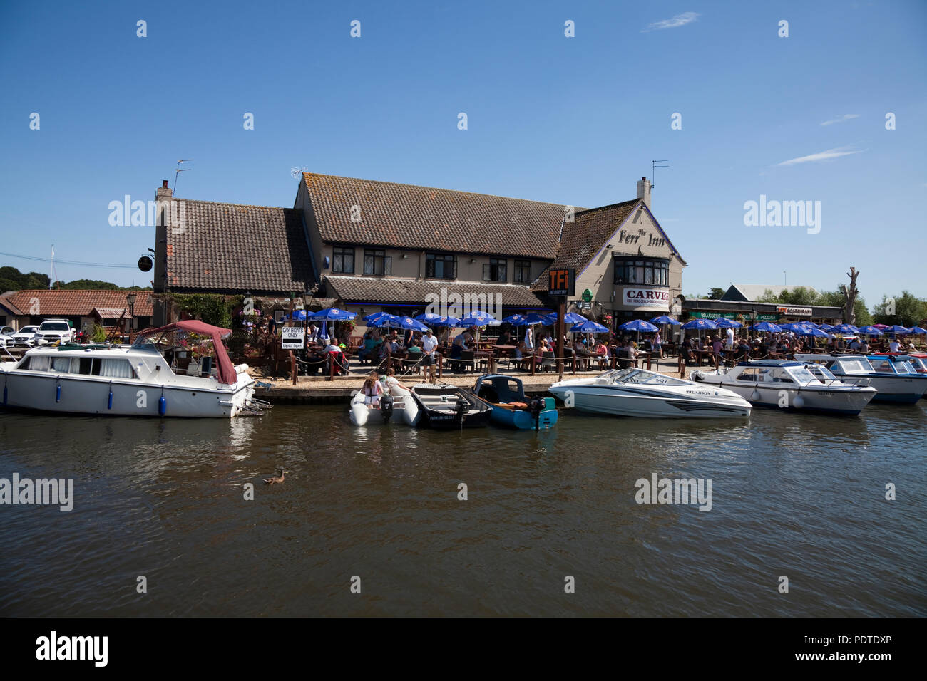 Horning Norfolk Broads Stock Photo - Alamy