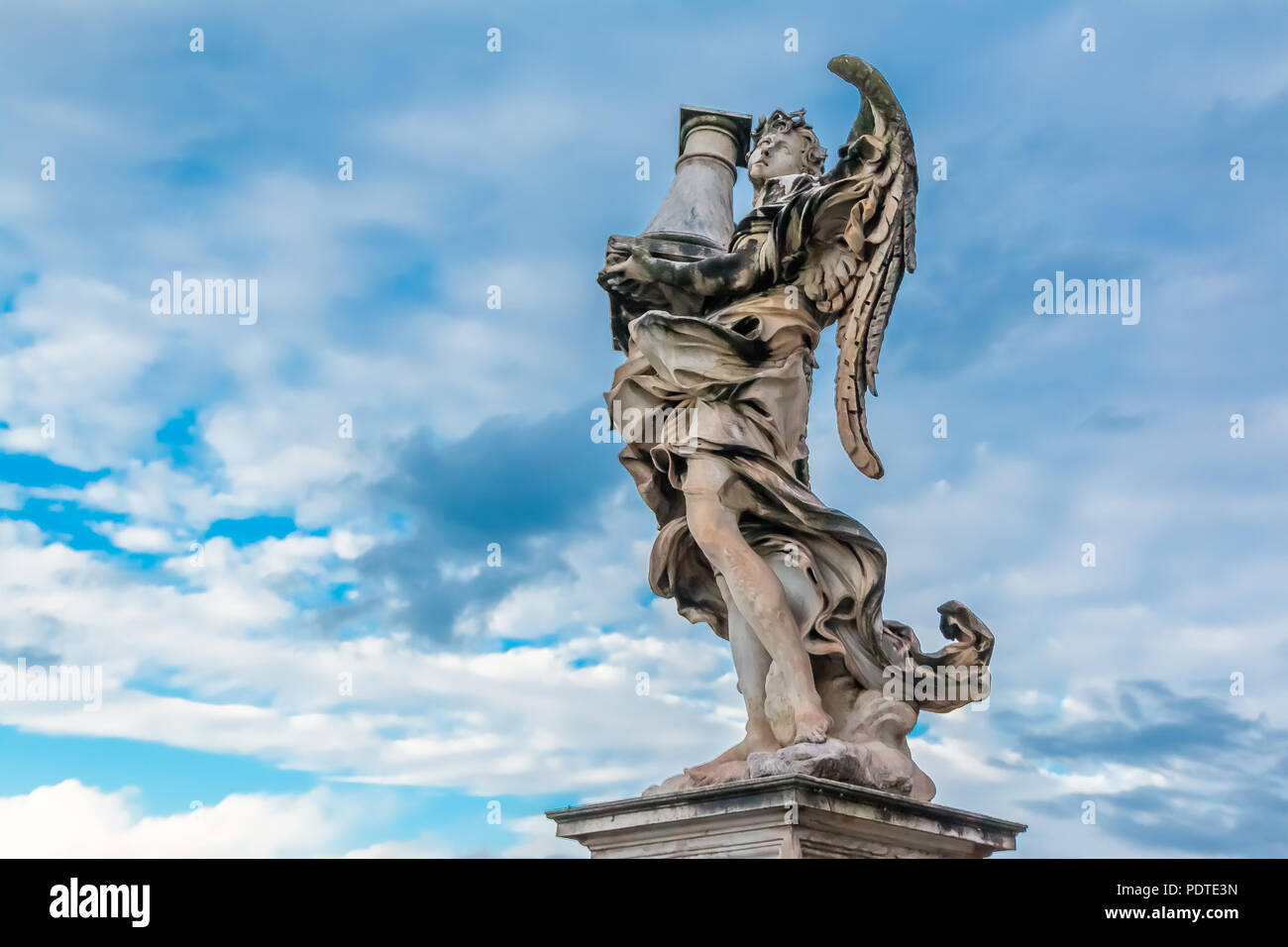 Marble statue of an Angel by famous sculptor Gian Lorenzo Bernini on ...