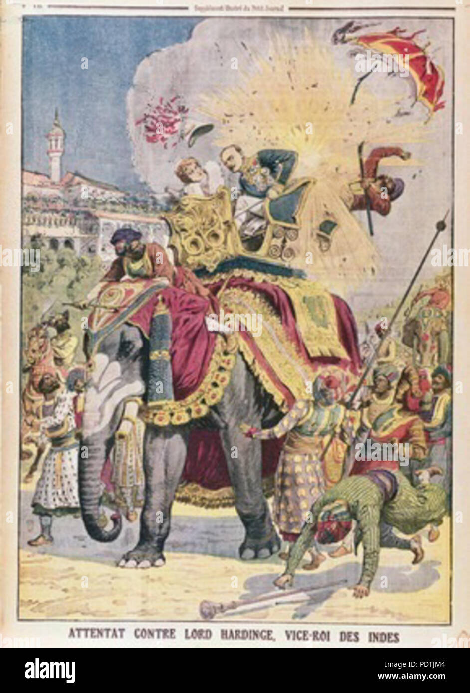 2 An assassination attempt on Lord Charles Hardinge Stock Photo - Alamy