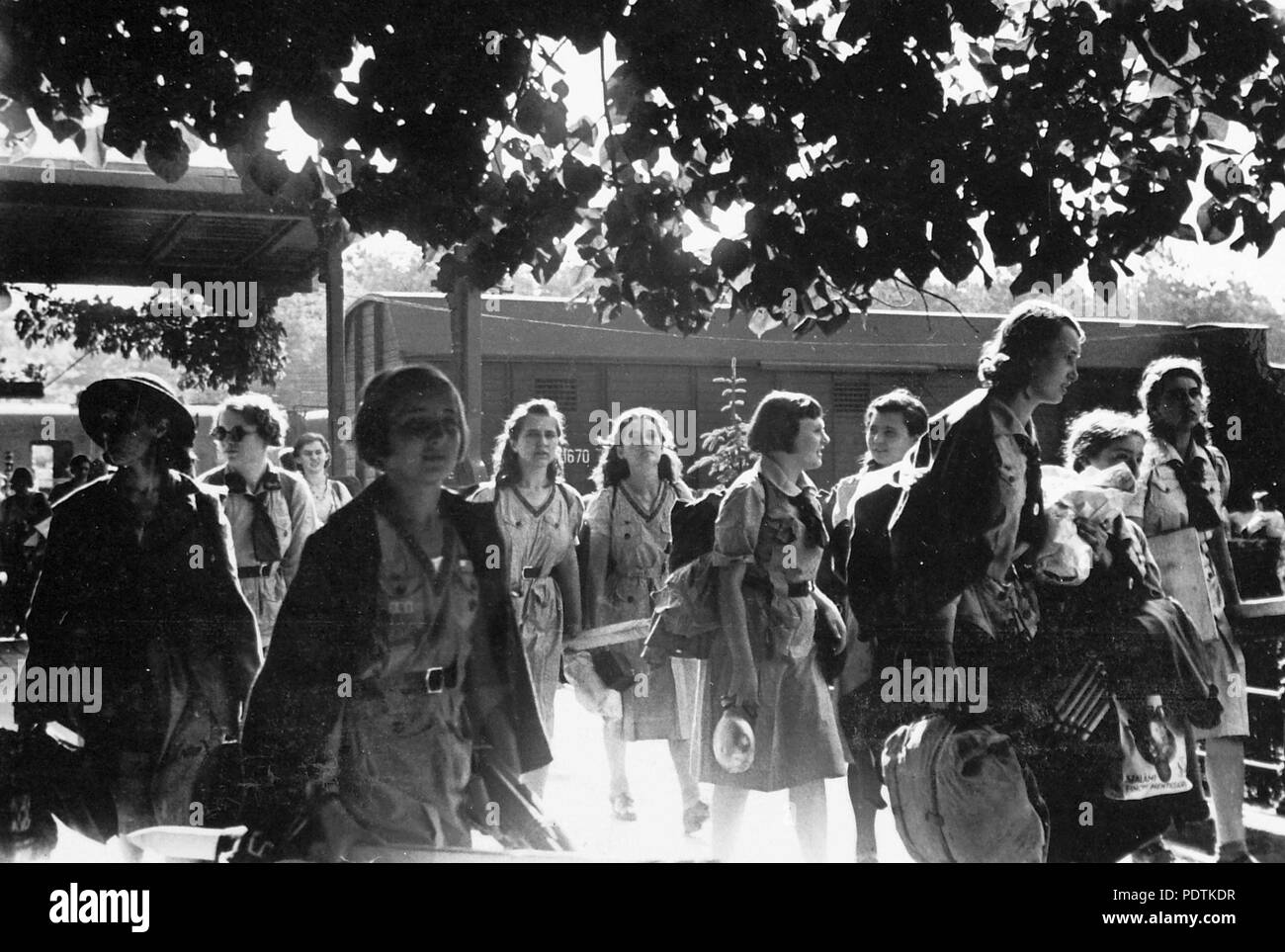 Excursion transport Black and White Stock Photos & Images - Alamy