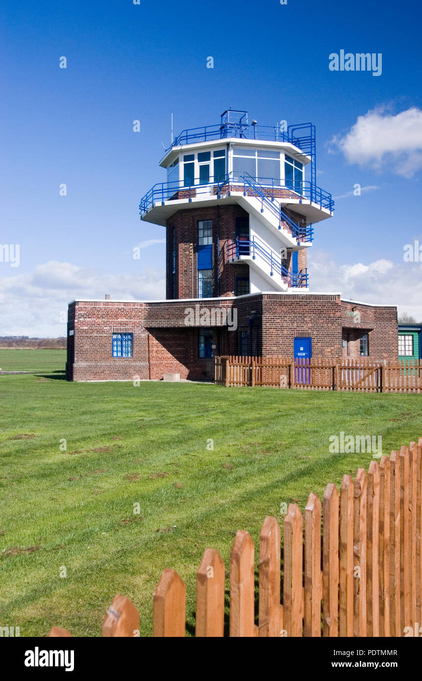 Barton airport control tower hi-res stock photography and images - Alamy