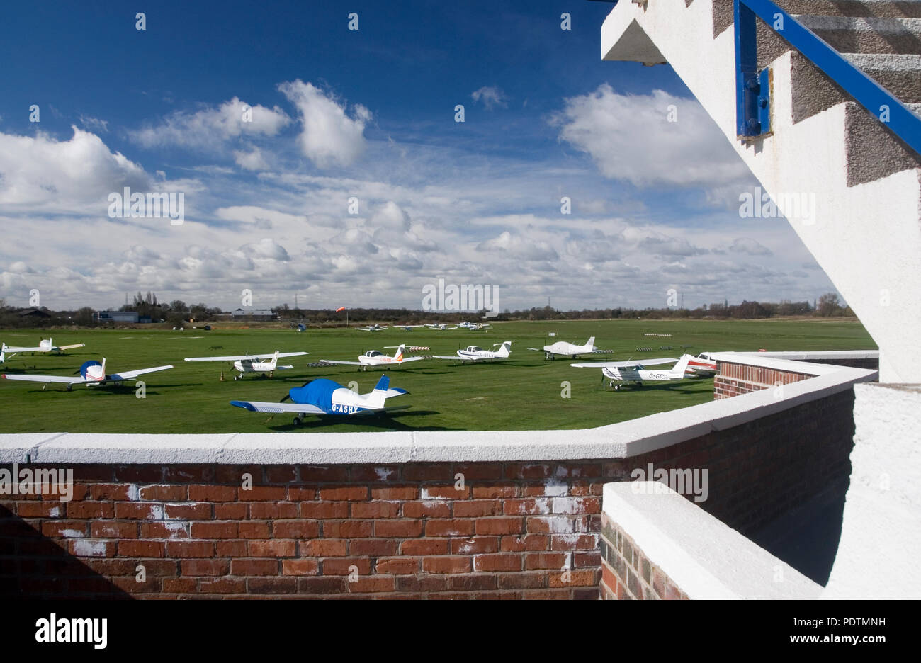 Barton city airport control tower hi-res stock photography and images ...