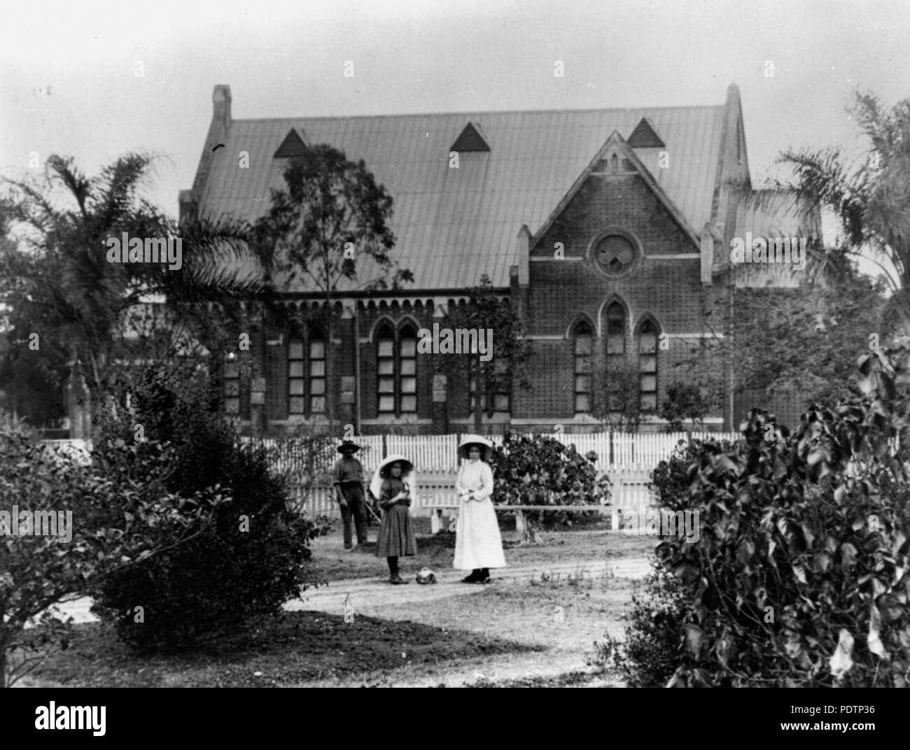 197 St. Andrews Presbyterian Church in Rockhampton circa 1912 Stock ...