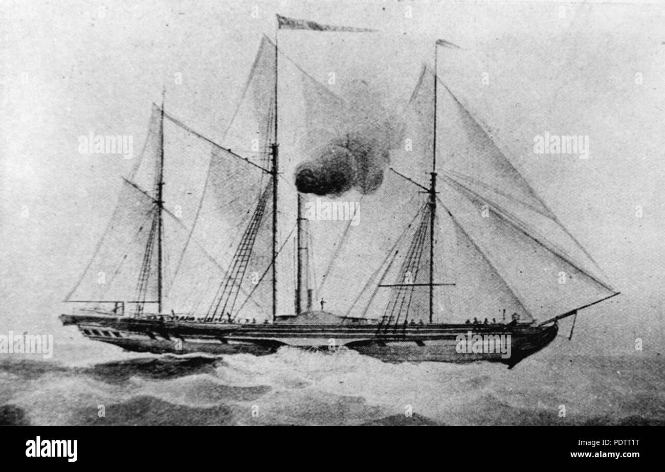 Steam ships 1800s hi-res stock photography and images - Alamy