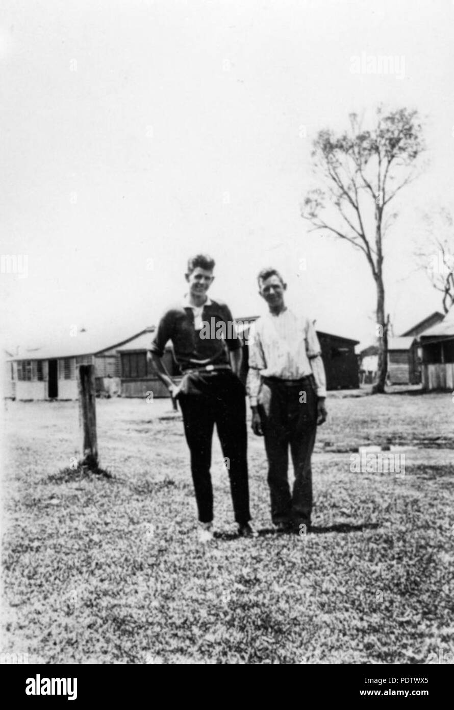 210 StateLibQld 1 119288 Eric Beck and cousin Henry Beck at Cribb ...