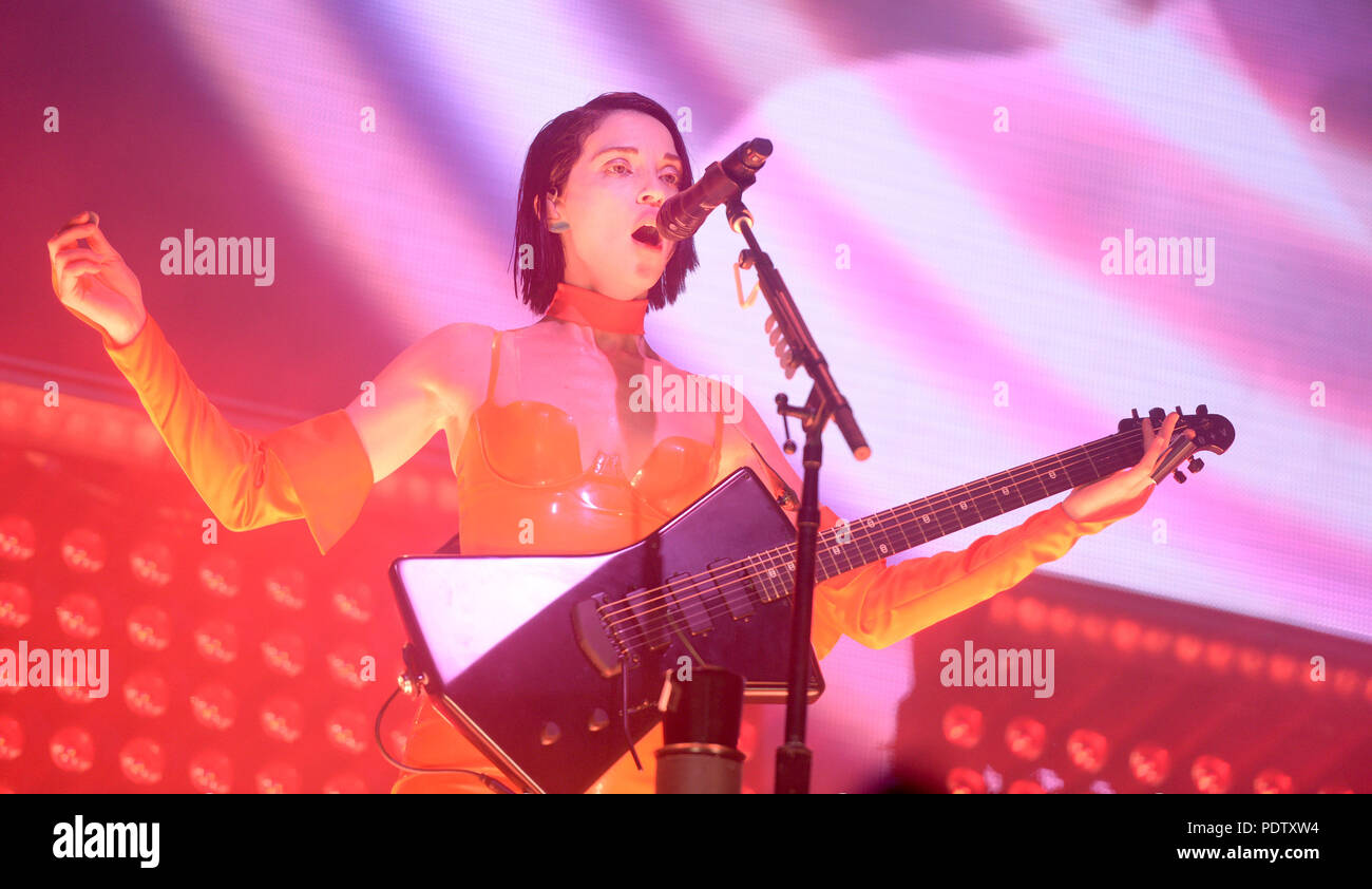 2018 Roskilde Festival in Roskilde, Denmark. Featuring: St. Vincent ...