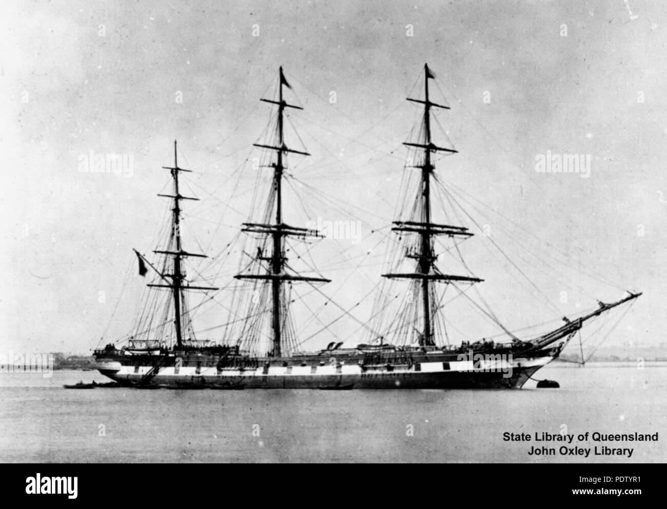 219 StateLibQld 1 133962 Agamemnon (ship Stock Photo - Alamy