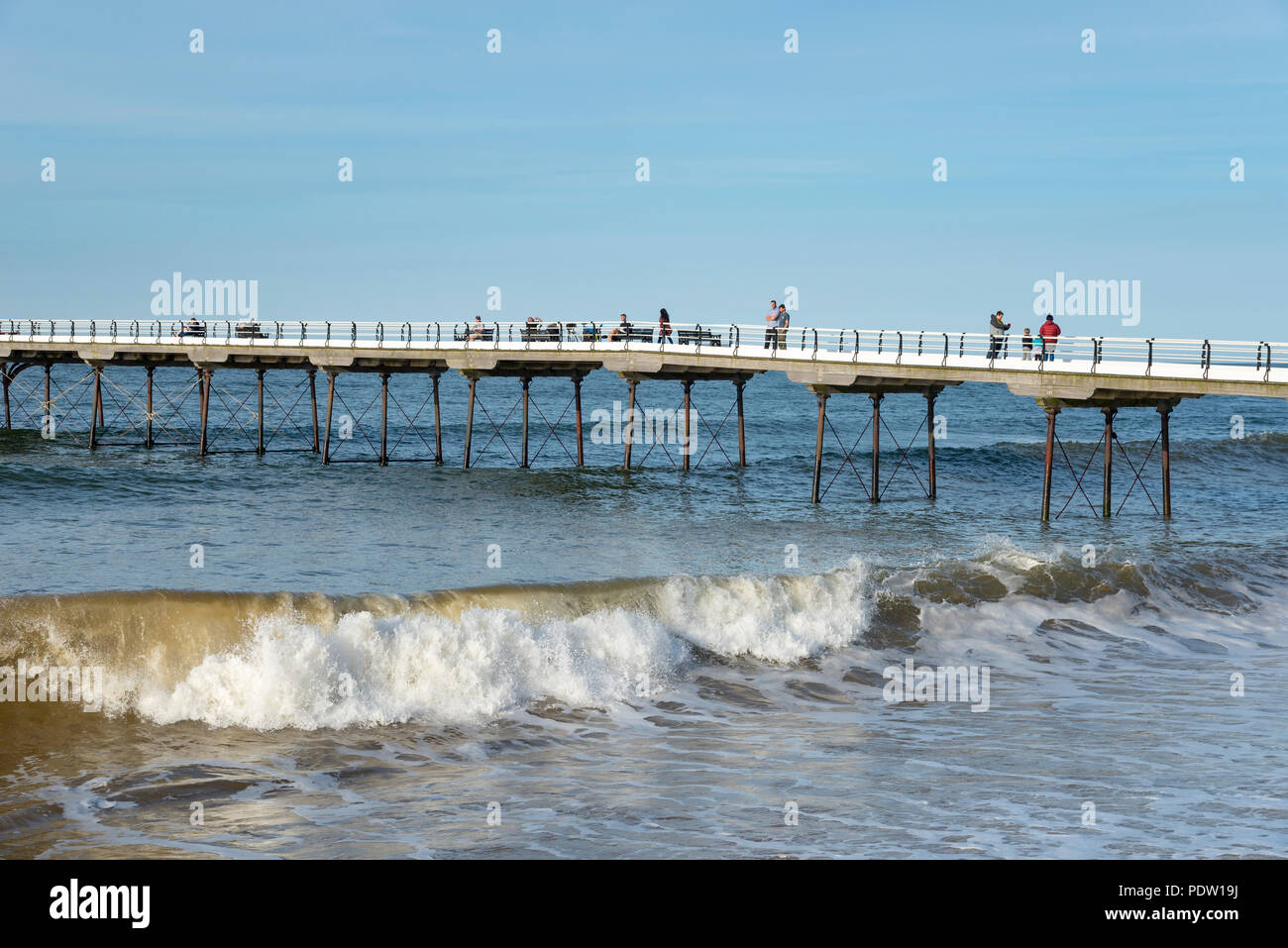 Old english seaside pier hi-res stock photography and images - Alamy