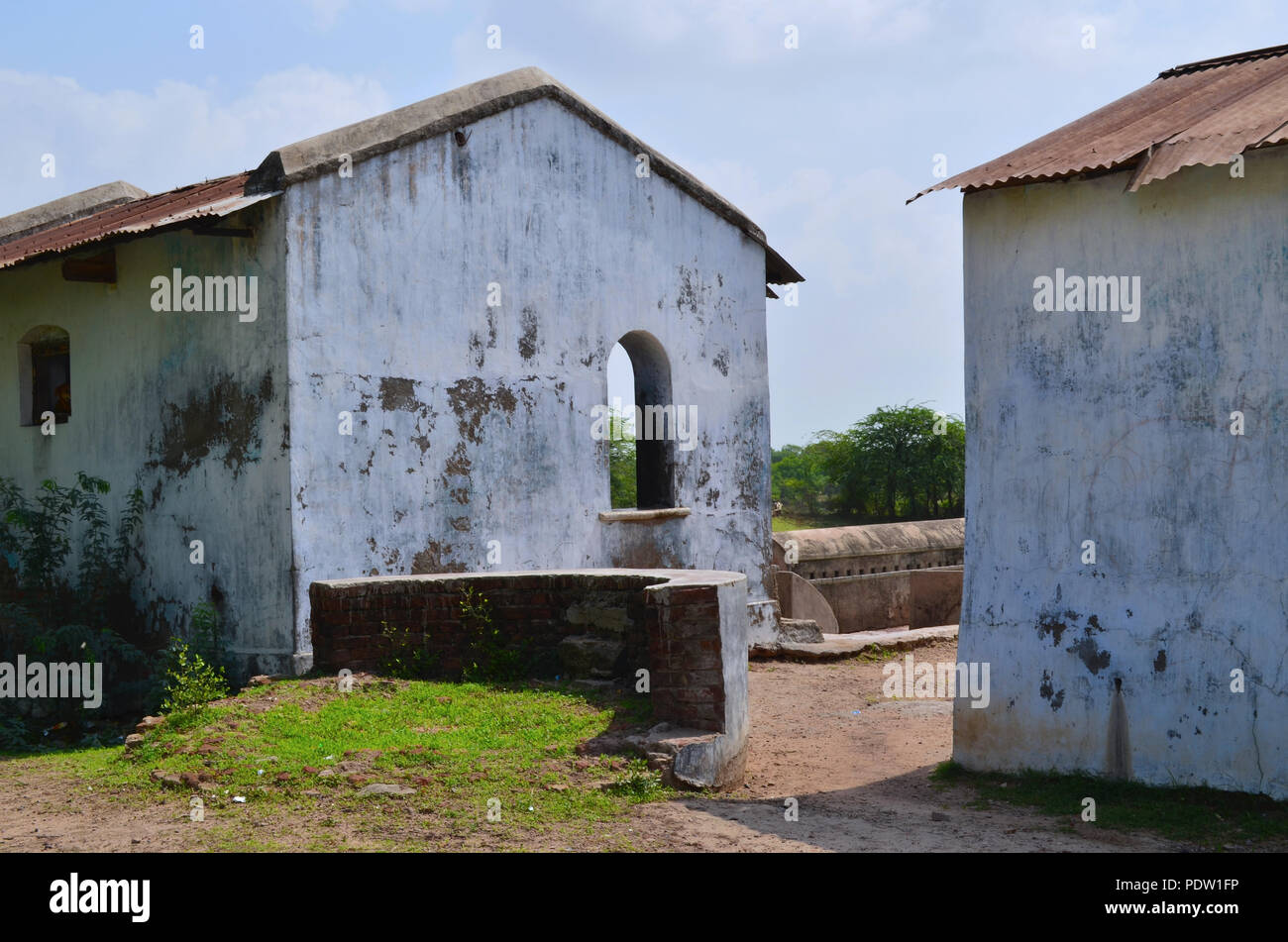 Rural indian village house hi-res stock photography and images - Alamy
