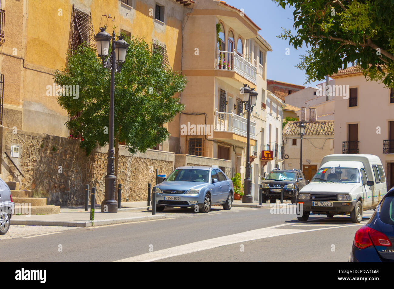 Oria a Small Rural Town in Andalucia Spain Stock Photo - Alamy