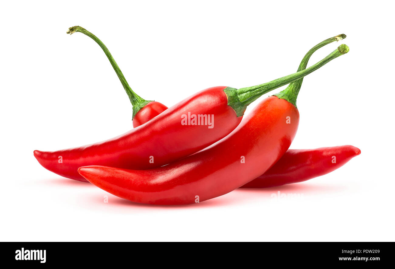 Chilli cut open Cut Out Stock Images & Pictures - Alamy
