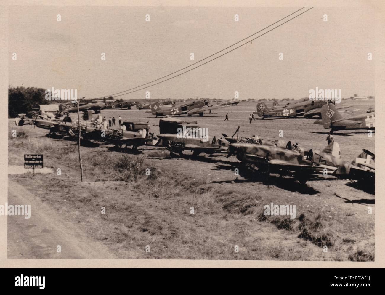 German airfield 1940 hi-res stock photography and images - Alamy