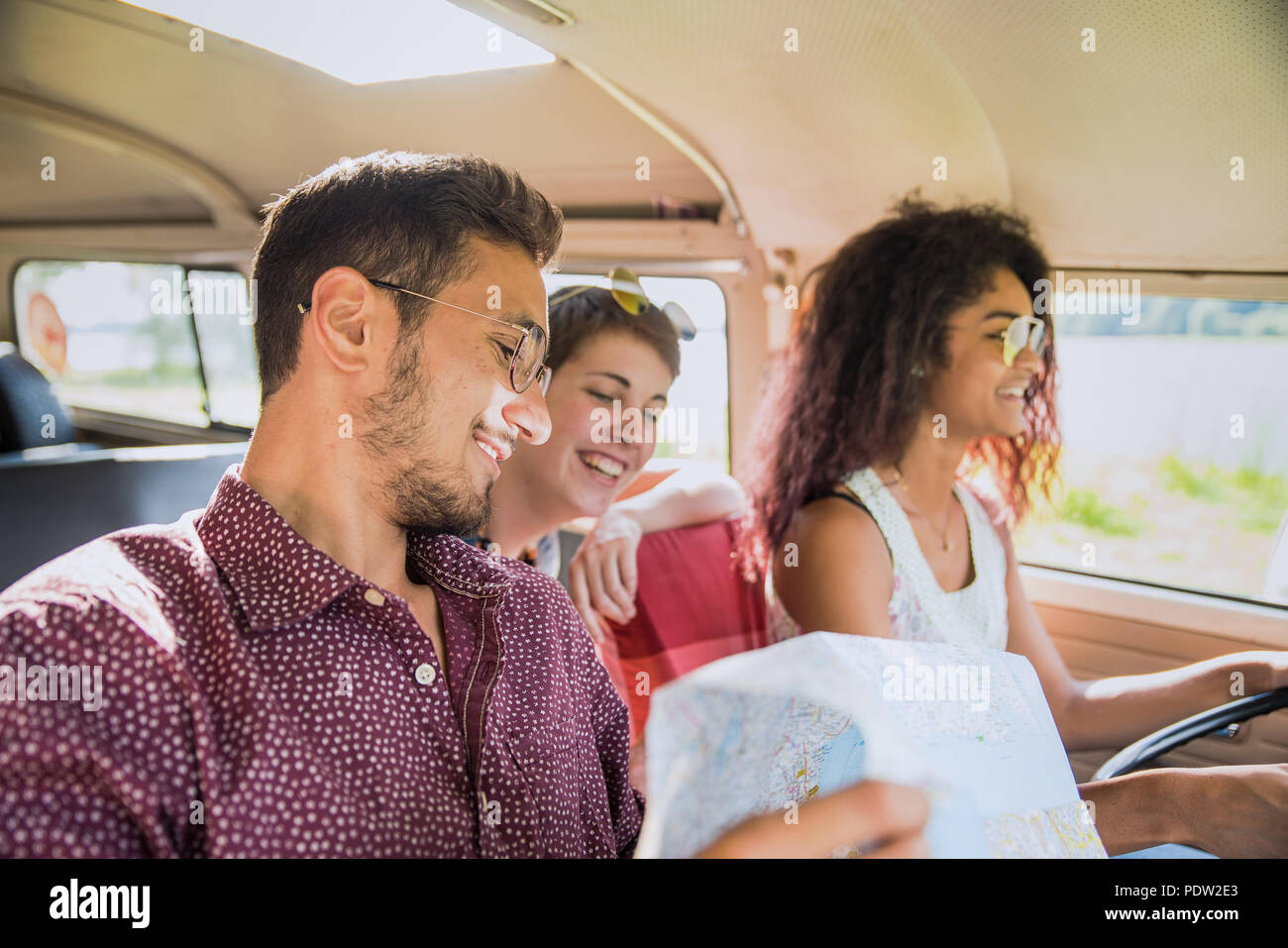 Group driving trip hi-res stock photography and images - Alamy