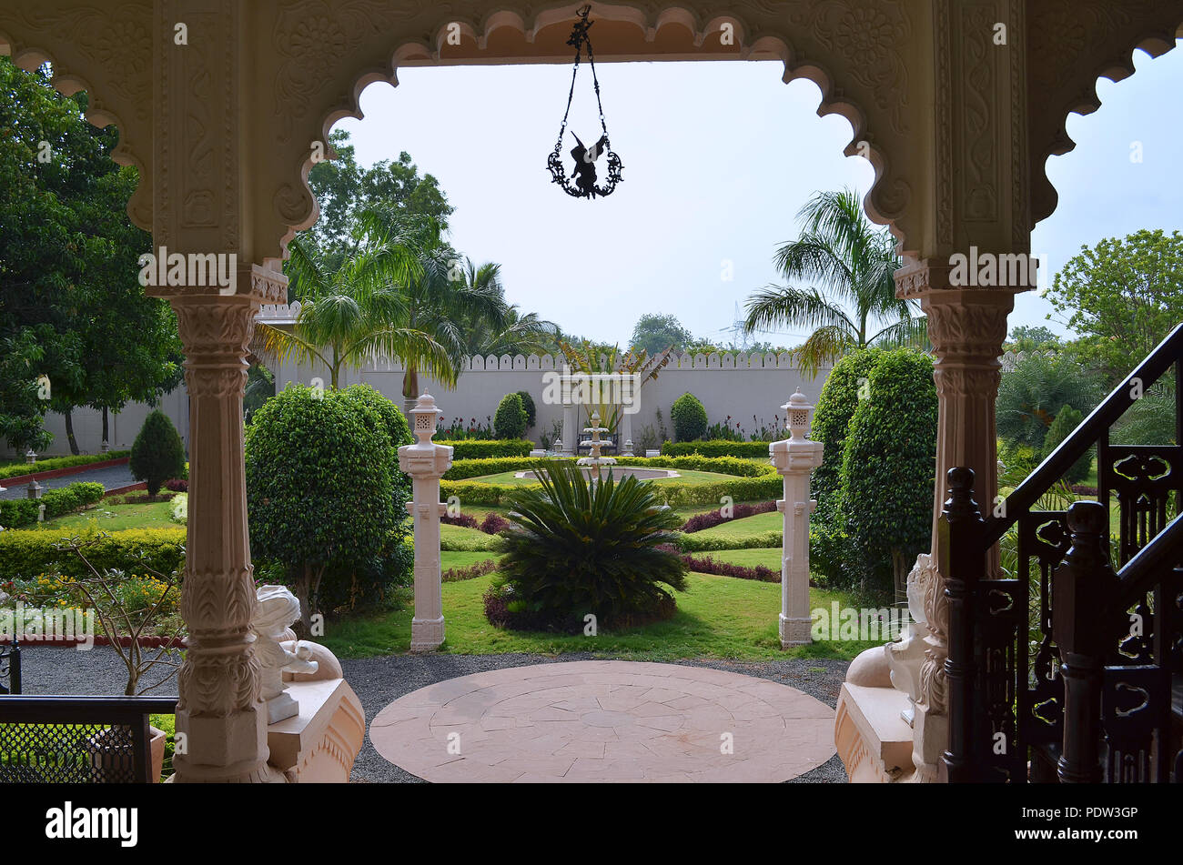 View of a home and backyard hi-res stock photography and images - Alamy