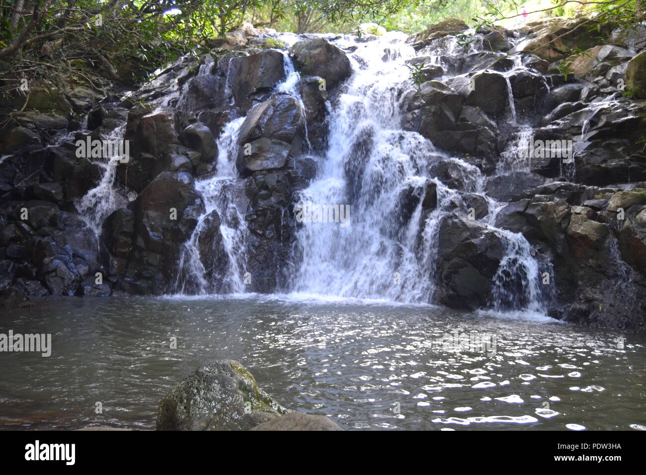 Mauritius underwater waterfall hi-res stock photography and images - Alamy