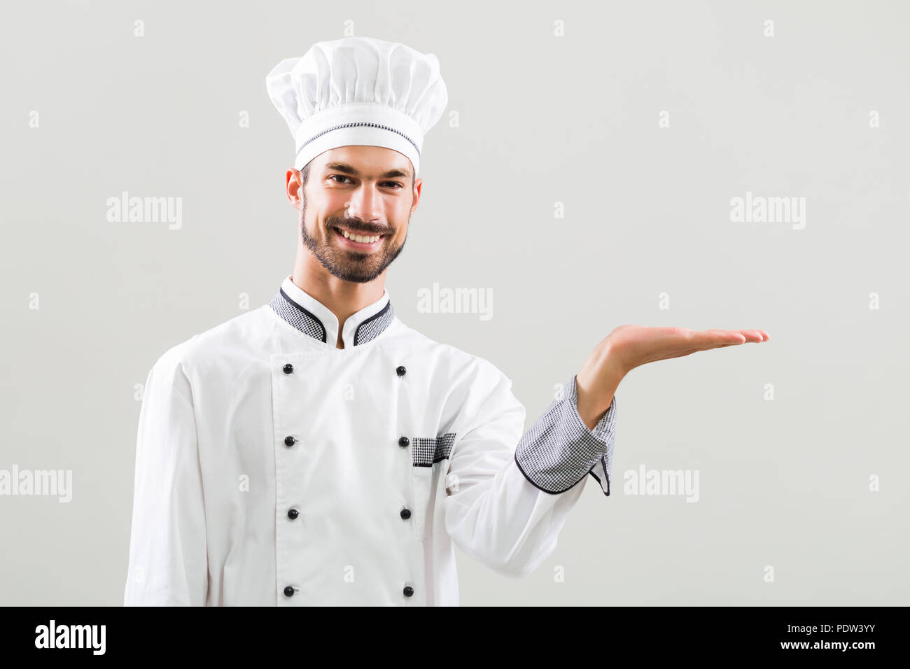 Close up shot chefs hand hi-res stock photography and images - Alamy
