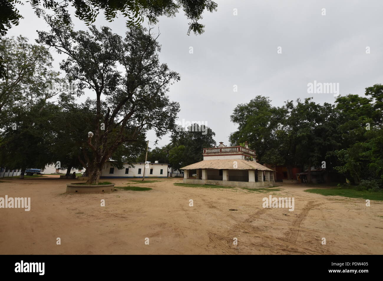 Shiva mandir area at the Kankalitala mandir complex near Prantik ...