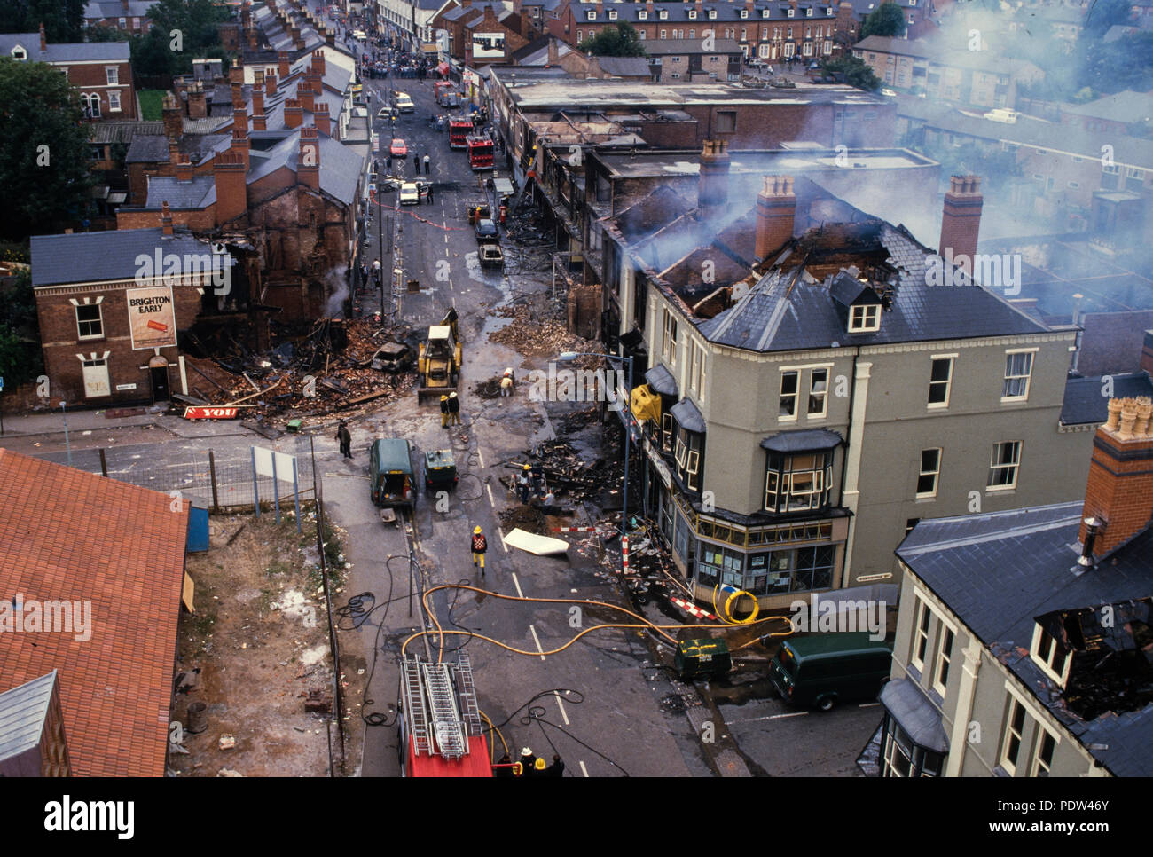 Handsworth Riots, Birmingham, Engalnd September 1985 The second ...