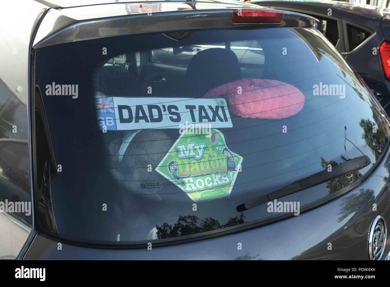 Funny car sticker hi-res stock photography and images - Alamy