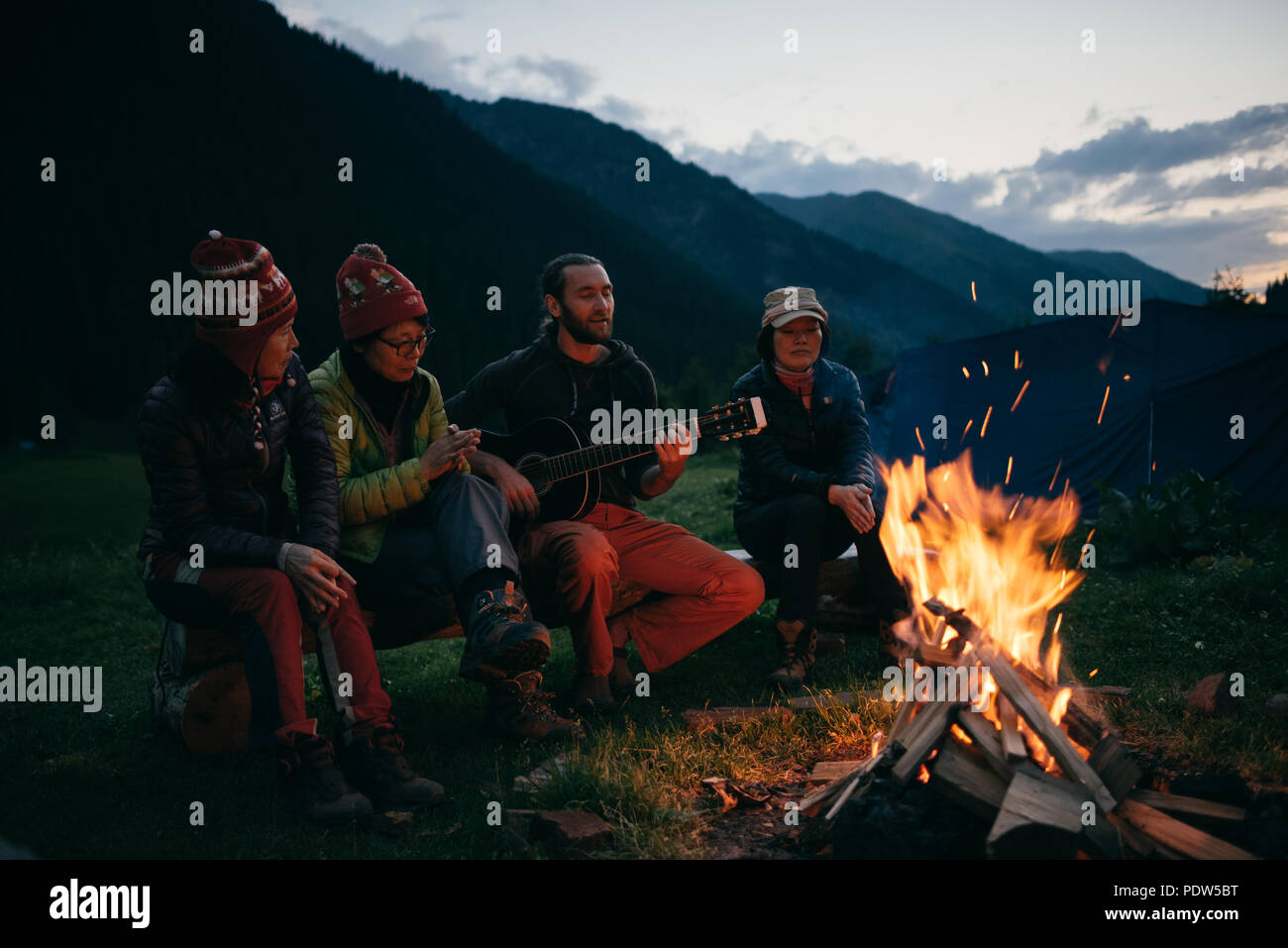 Singing Around The Campfire