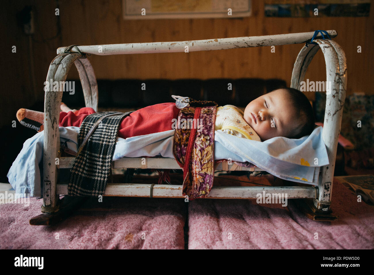 Baby cradle hi-res stock photography and images - Alamy