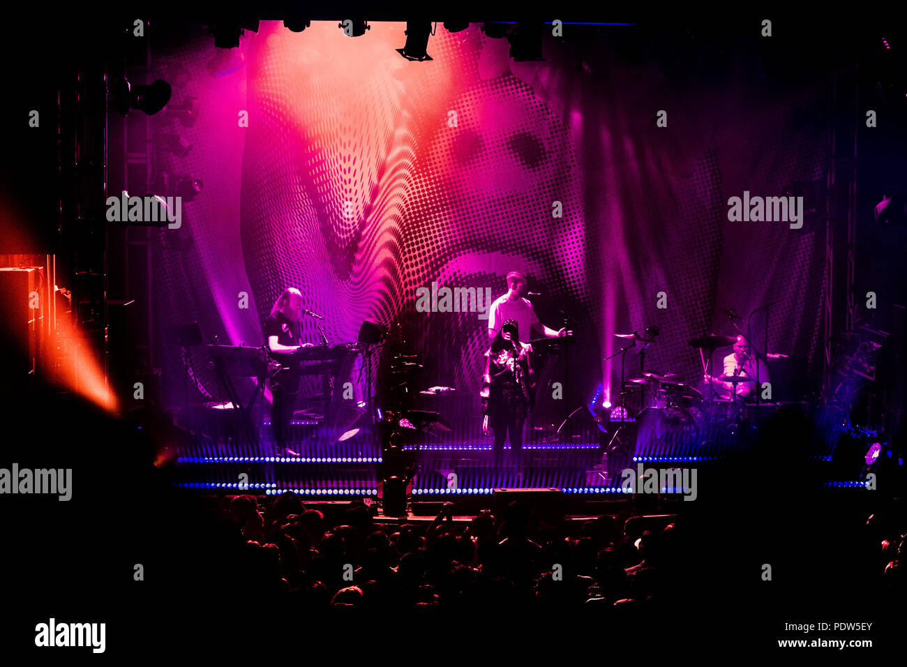 Little Dragon during their Season High tour at the Granada Theater in ...