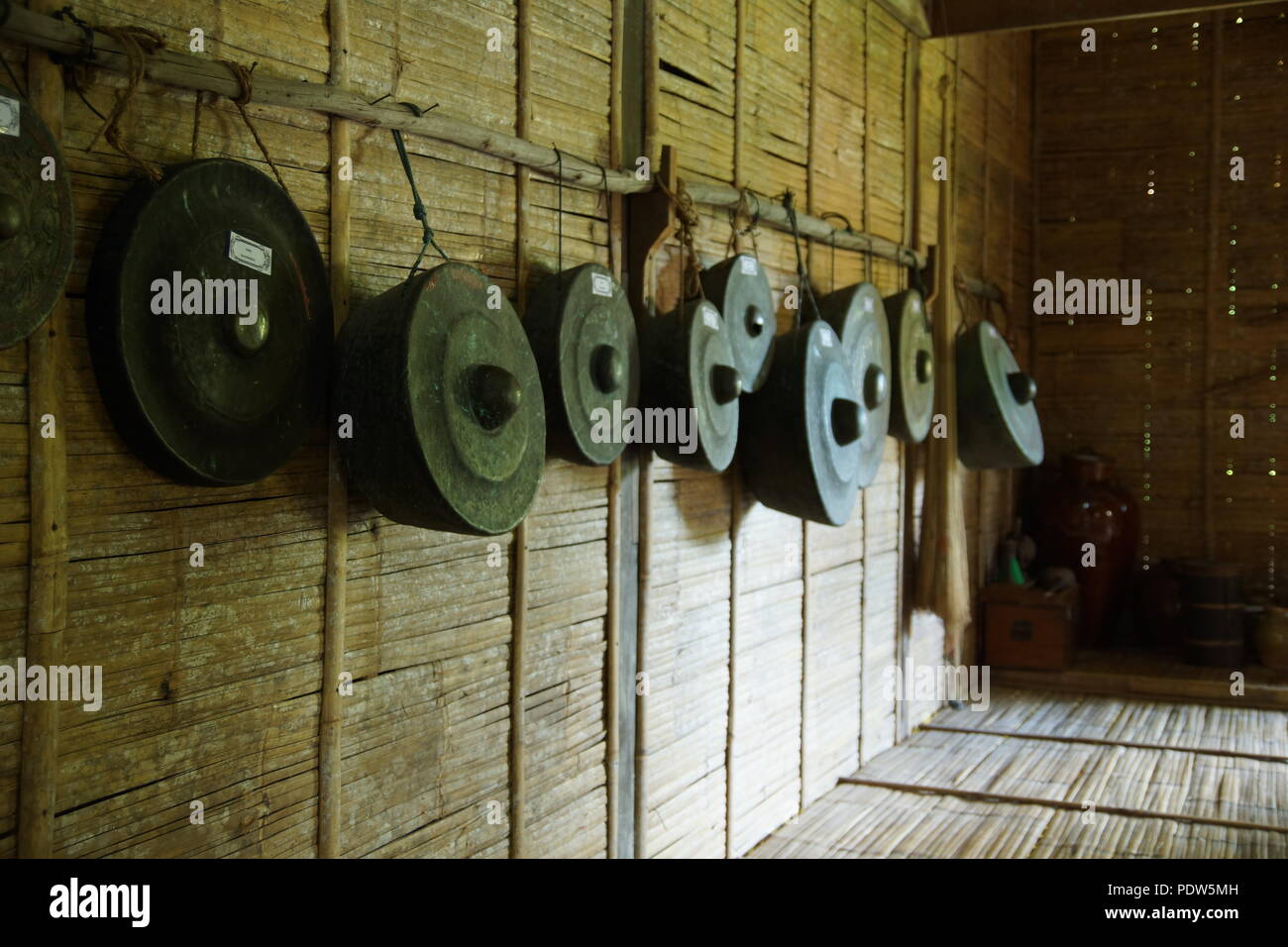 GEROMONG one of Iban's traditional musical instrument Stock Photo - Alamy