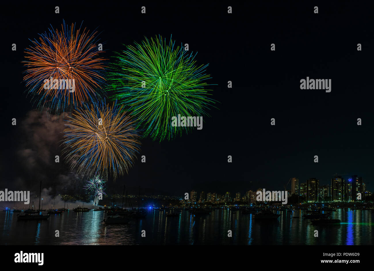 Ships fireworks hi-res stock photography and images - Alamy