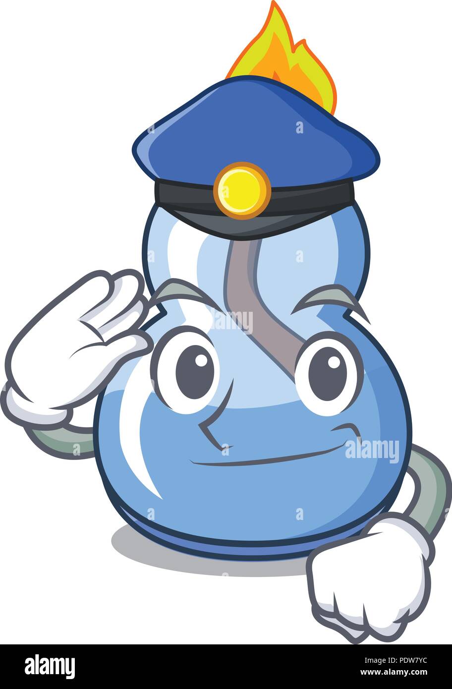 Alcohol test police Stock Vector Images - Alamy