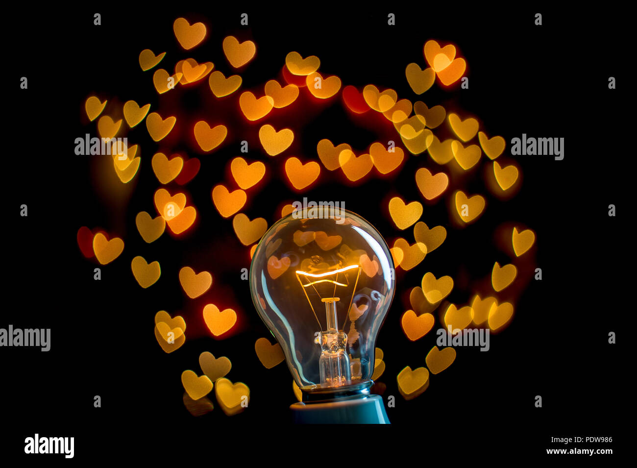 Heart lighting hi-res stock photography and images - Alamy