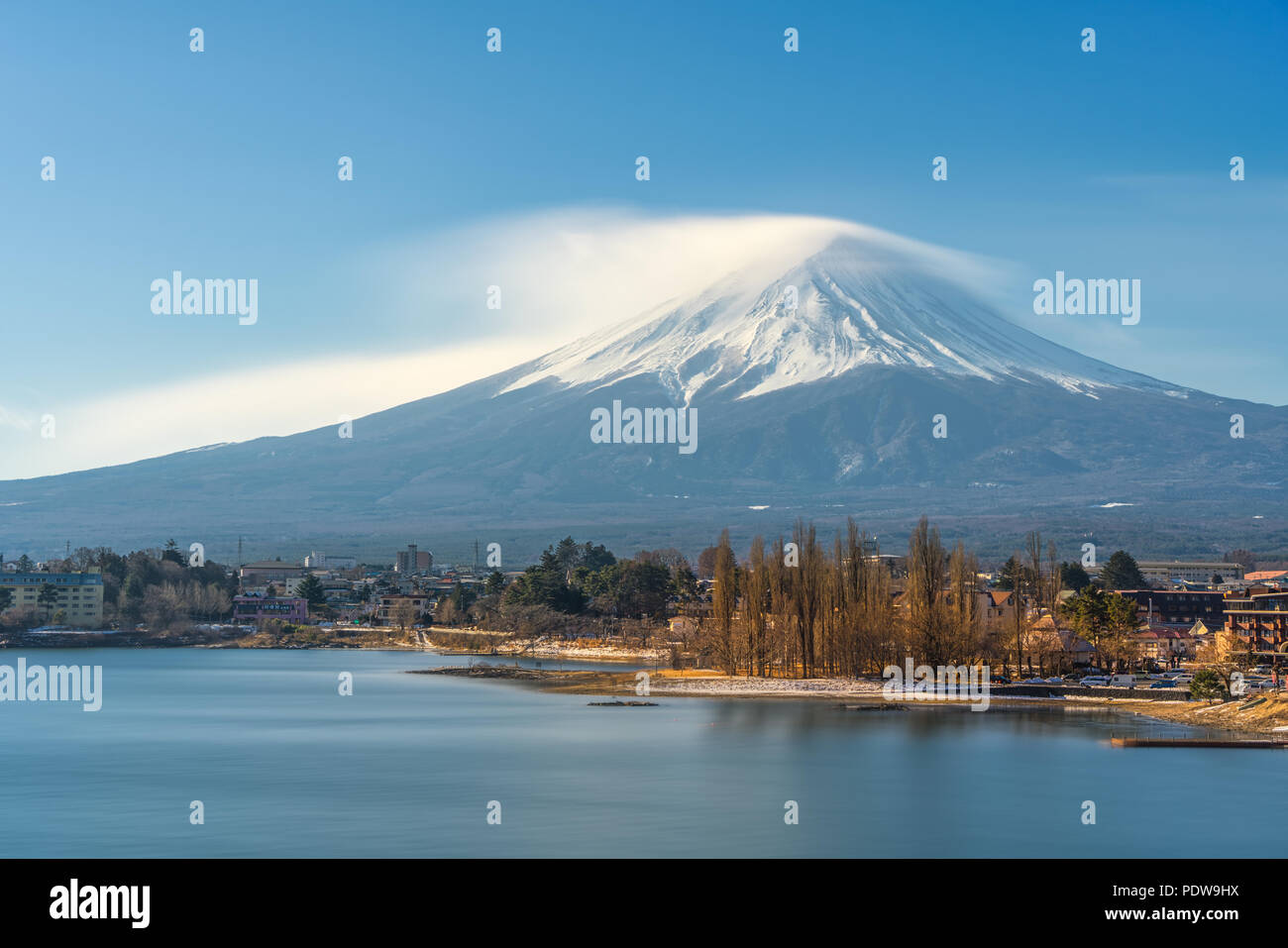 Beautiful landscape winter mountain fuji hi-res stock photography and ...
