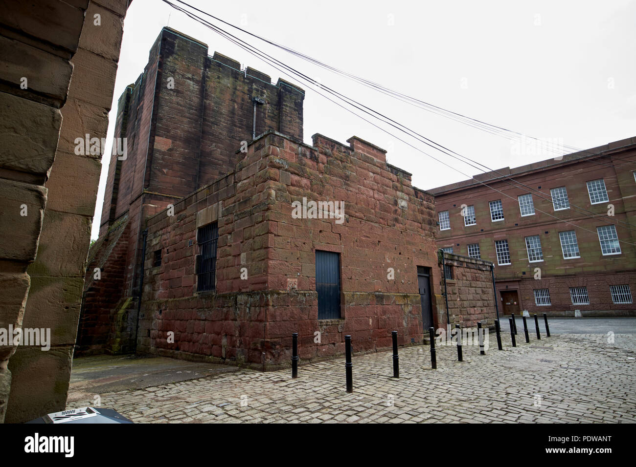 chester castle agricola tower the oldest part of the castle chester ...