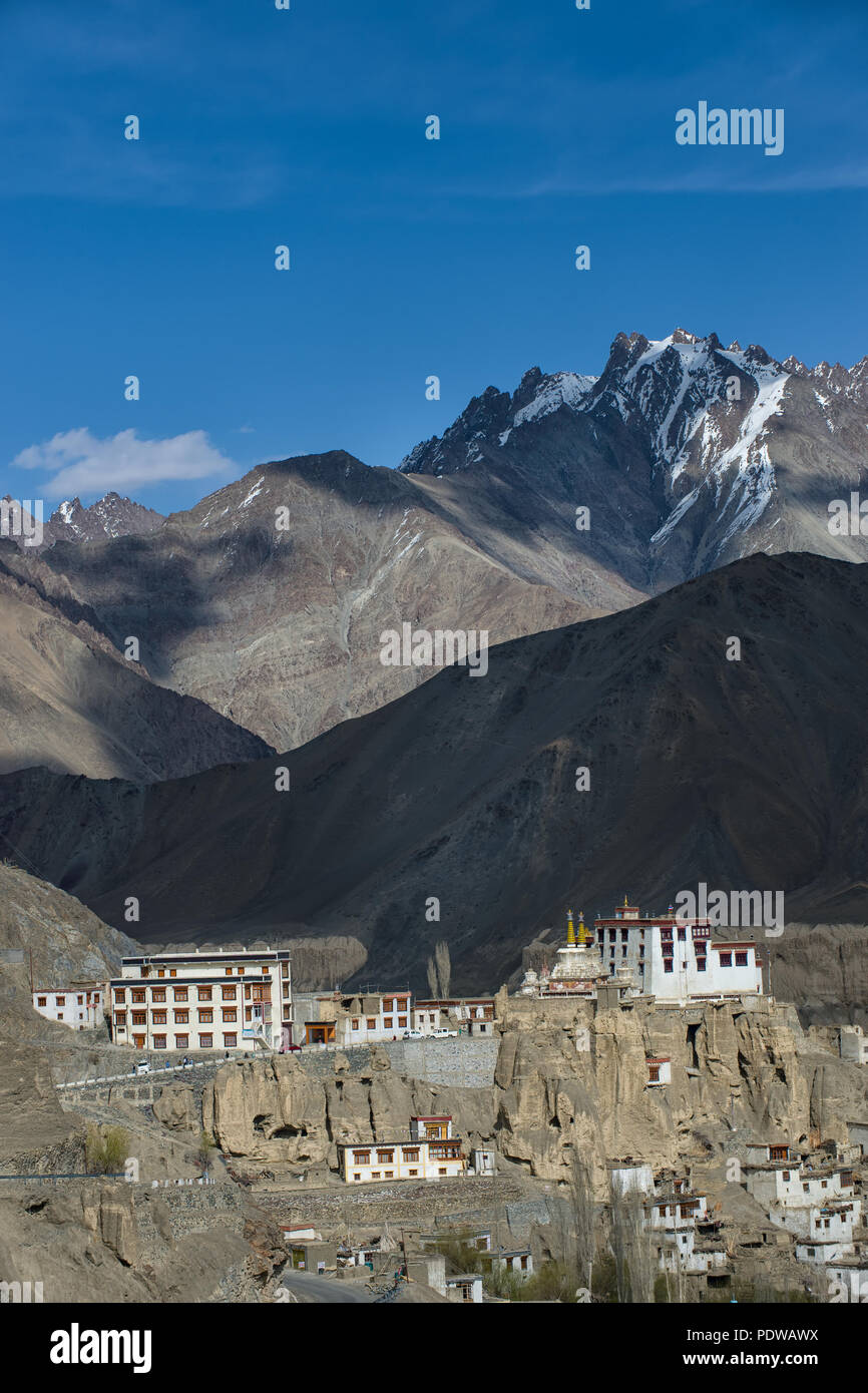Panoramic view of Lamayuru monastery in Ladakh Stock Photo - Alamy
