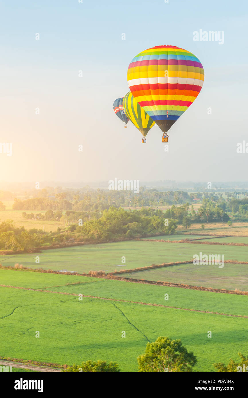 Ballooning field hi-res stock photography and images - Alamy