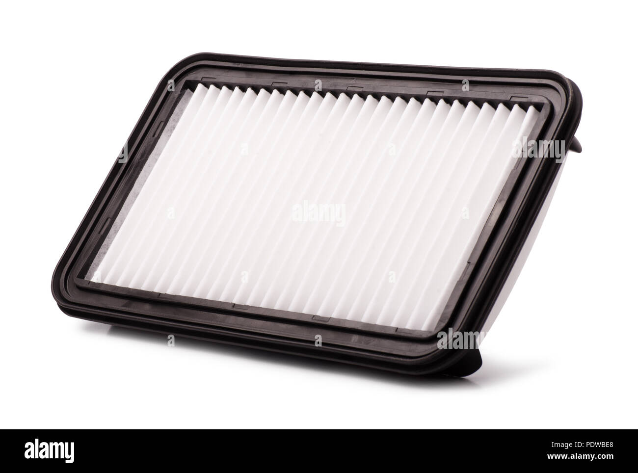 Flat engine air filter Cut Out Stock Images & Pictures - Alamy