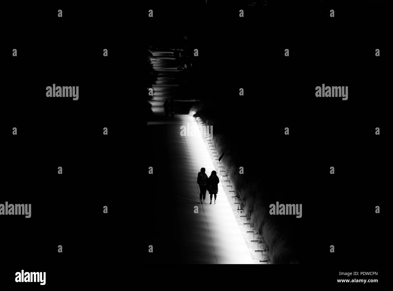 Friends walk nature Black and White Stock Photos & Images - Alamy