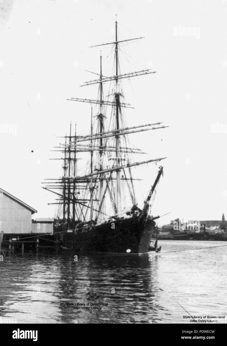 216 StateLibQld 1 129399 Cimba (ship Stock Photo - Alamy