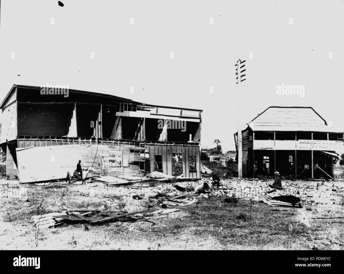 Federal disaster Black and White Stock Photos & Images - Alamy